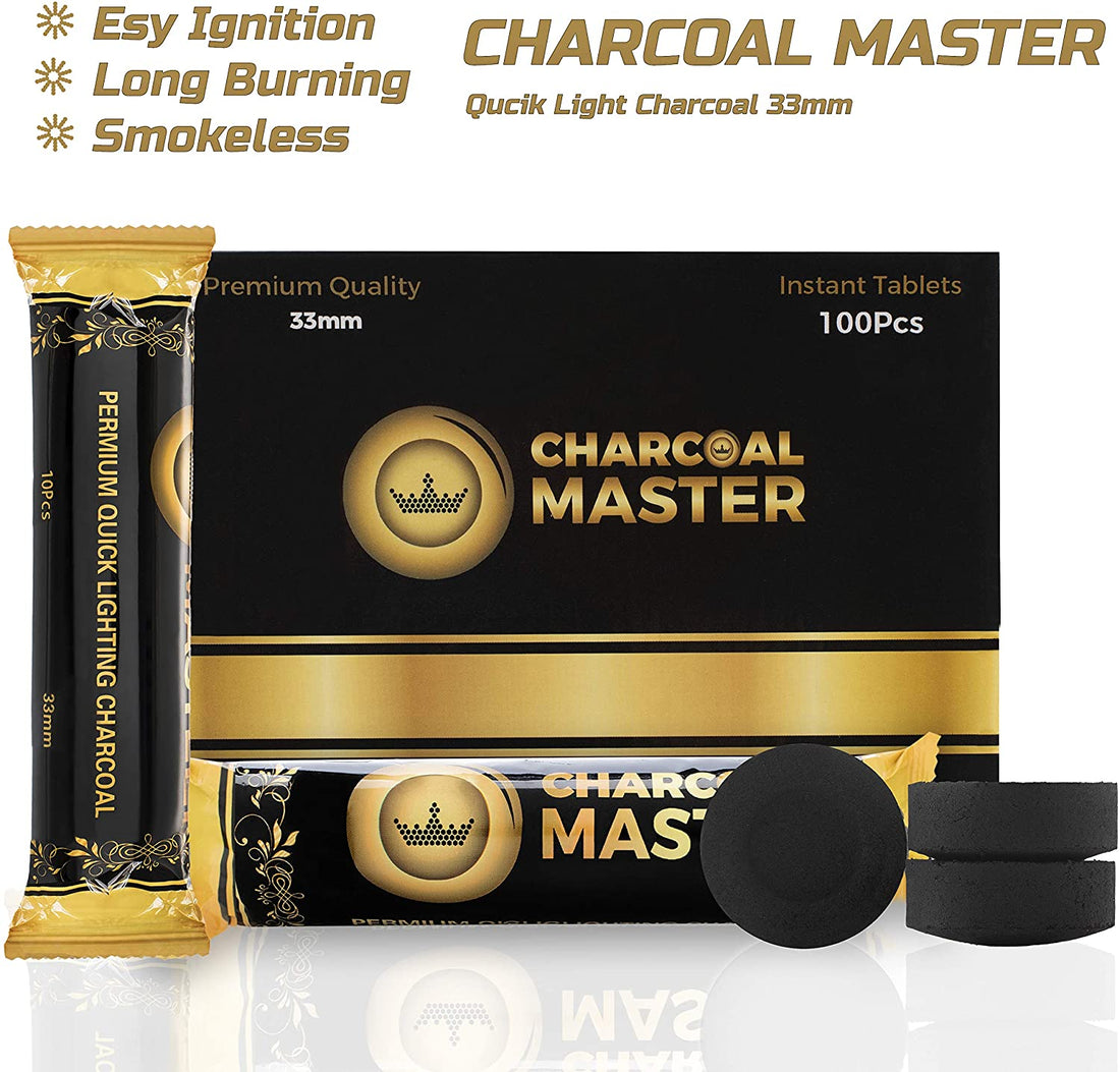 Charcoal Master Instant Light Charcoal Disks – Neatos Elements